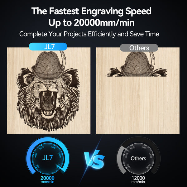 Woxcker JL7 10W Smart Laser Cutter and Engraver