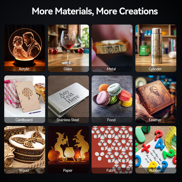 Woxcker JL7 10W Smart Laser Cutter and Engraver